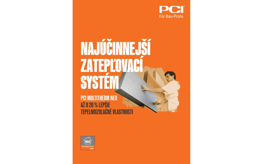 Najúčinnejší zatepľovací systém PCI MultiTherm NEO - PCI Slovensko