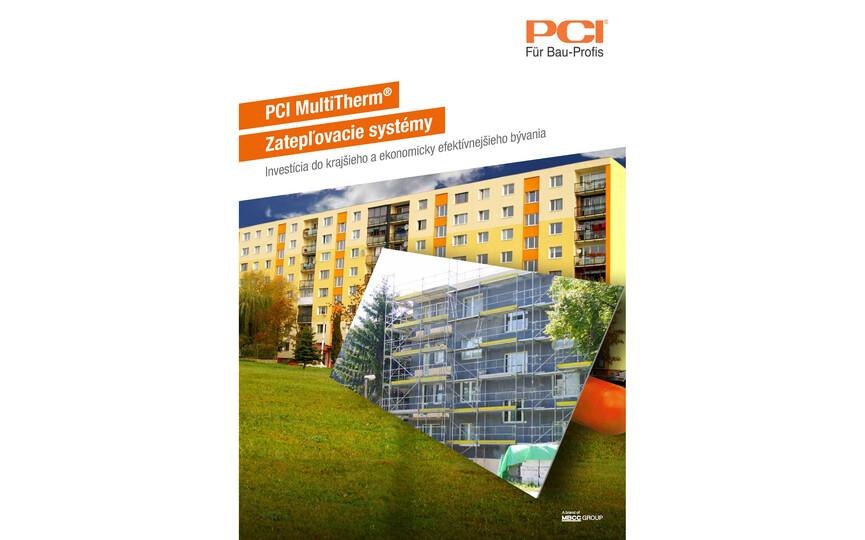 PCI MultiTherm® Zatepľovacie systémy - PCI Slovensko
